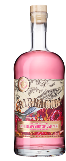 BARRACUDA RASPBERRY SPICED RUM | Altia Latvia